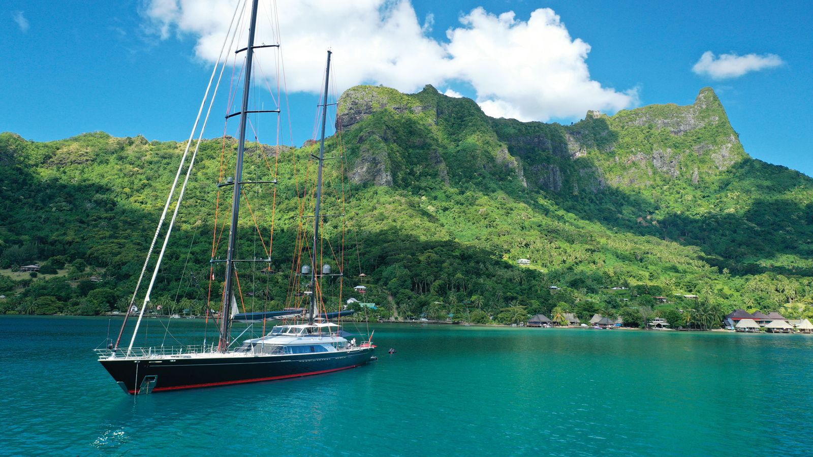 On board 60m yacht Seahawk with Adam Alpert